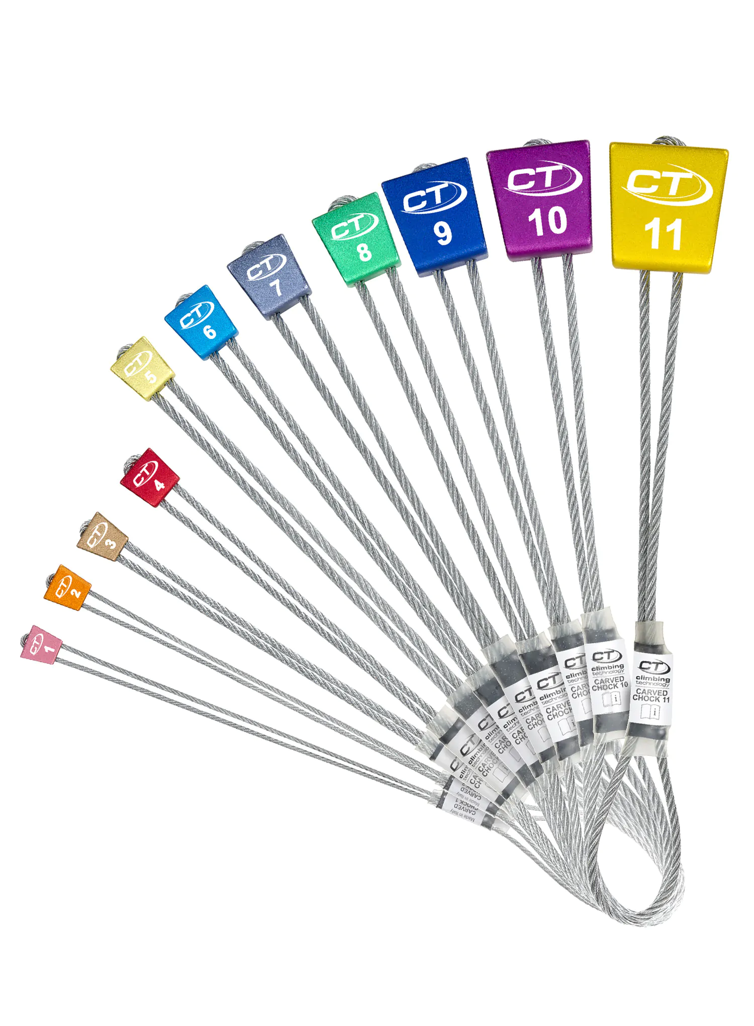 Zestaw Kości Ct Carved Chocks 1-11 - Climbing Technology | Sport Sklep ...